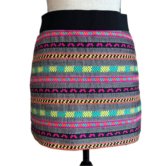 Milly | Skirts | Milly Multicolor Mini Skirt | Poshmark